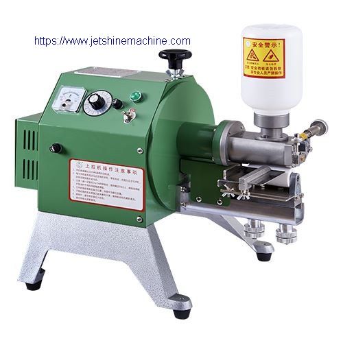 leather edge glue machine