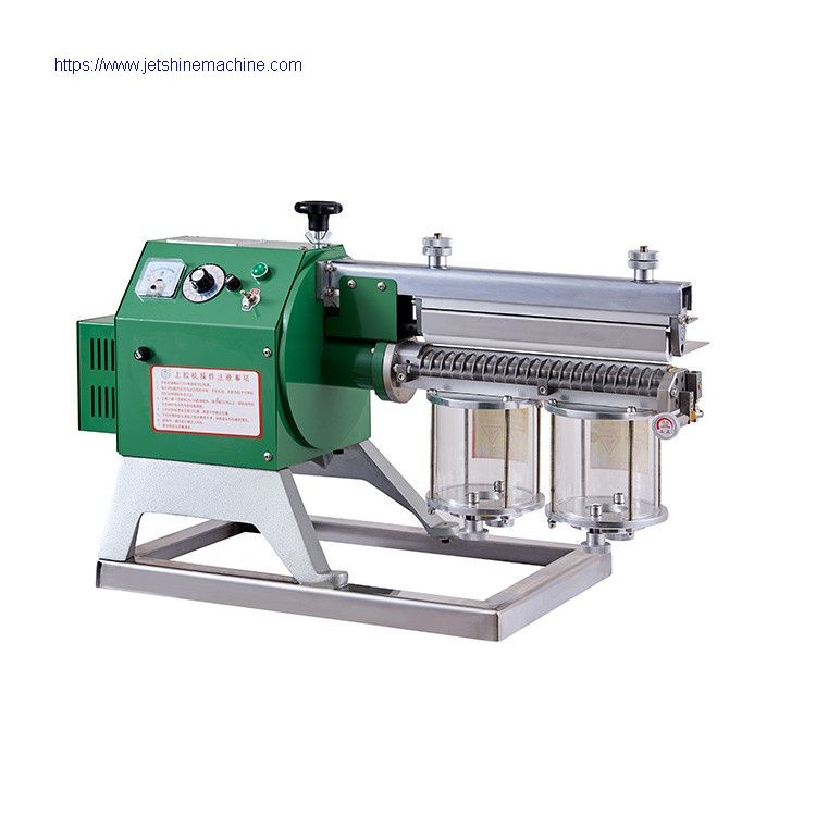leather edge glue machine